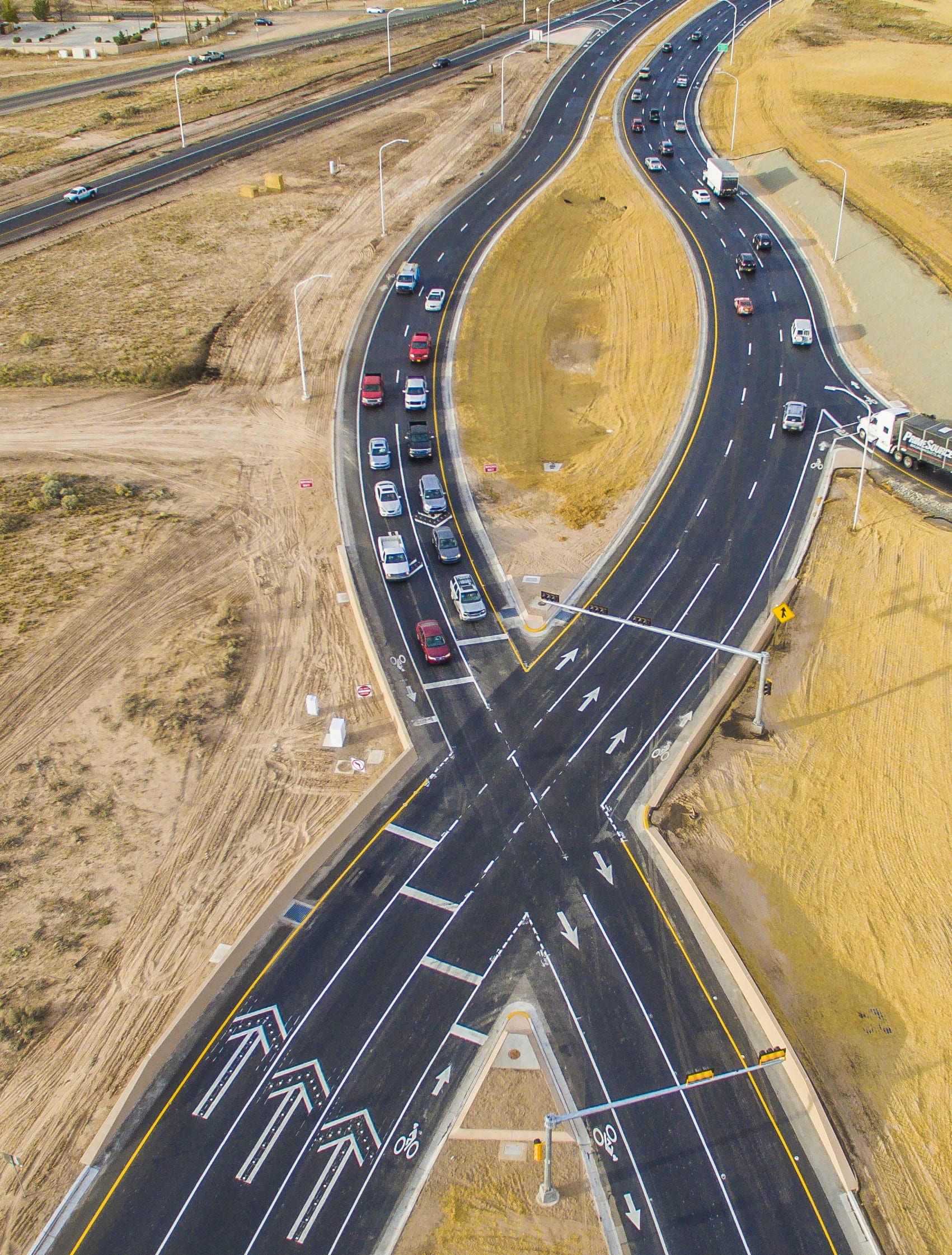 Diverging Diamond Interchange - Molzen Corbin